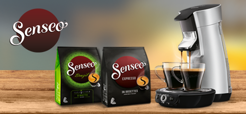 Sampleo - SENSEO® - Lots de 2 paquets de dosettes Expresso et Brazil et ...